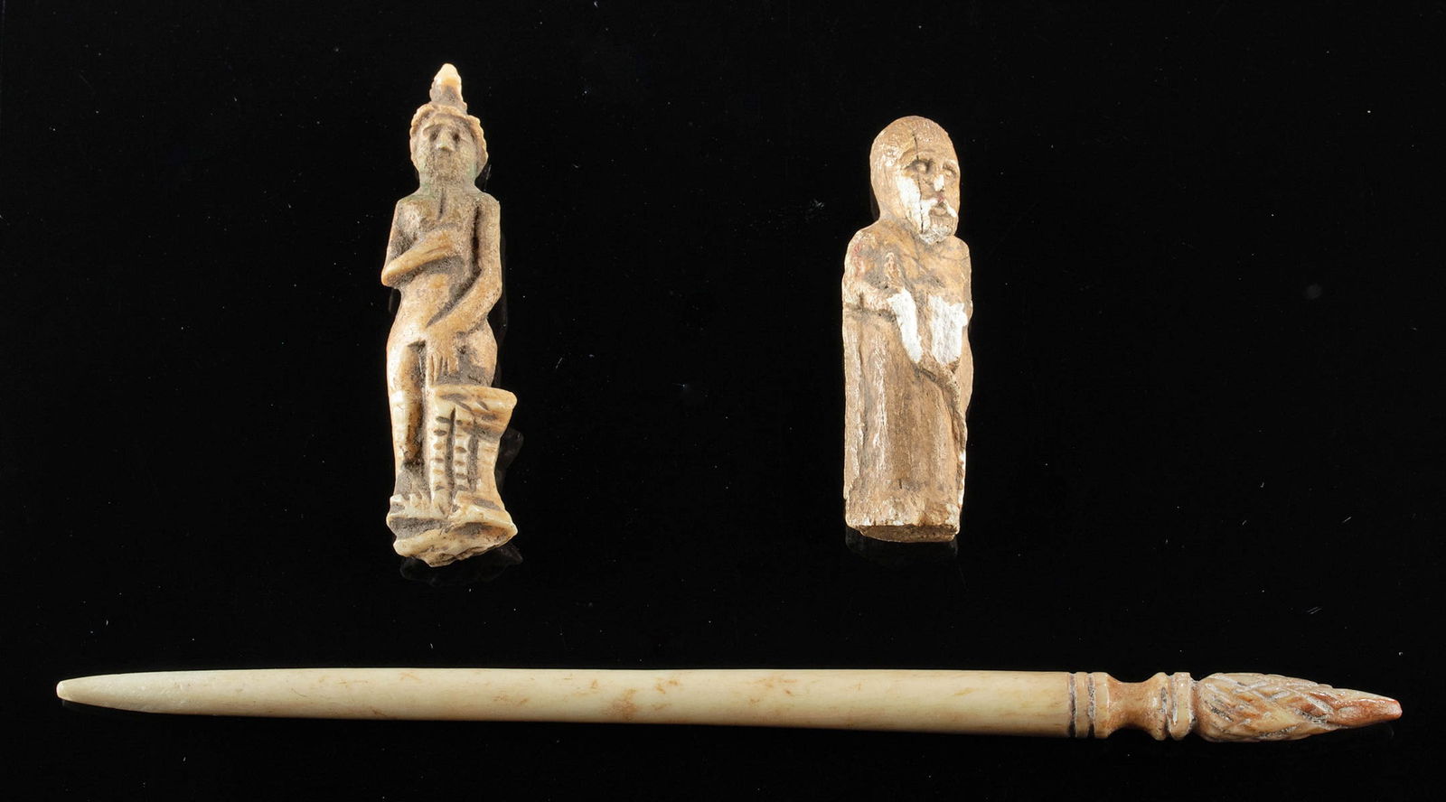 Buy Roman Bone Hairpin & 2 Figures - Venus & Asclepius | Artemis ...