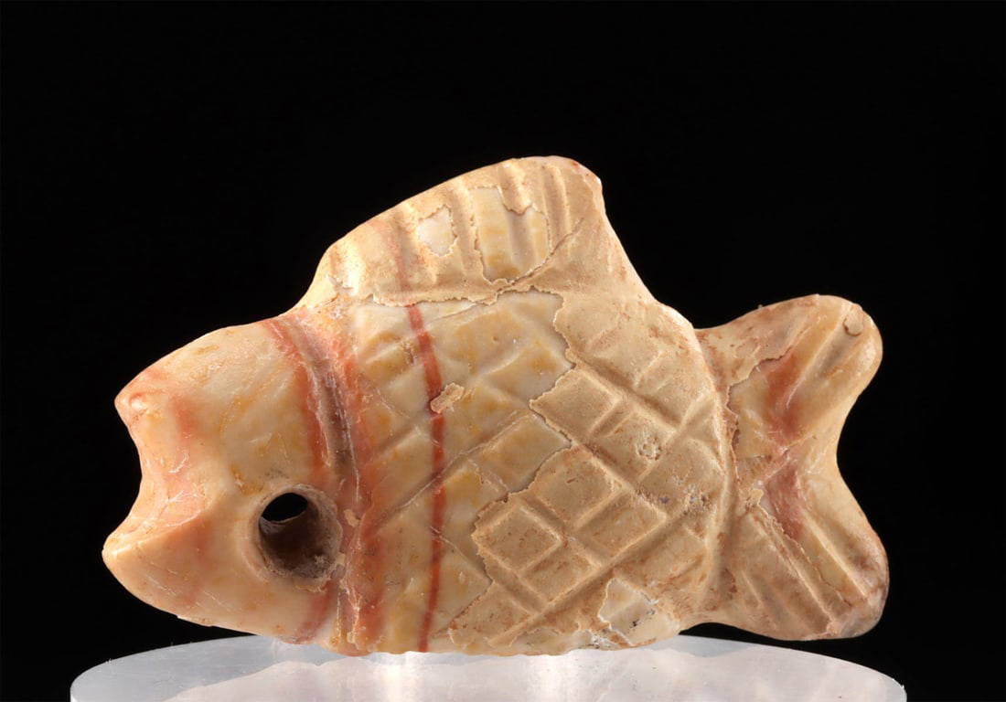 Buy Mesopotamian Stone Fish Amulet, Ex-malter | Artemis Gallery In Co