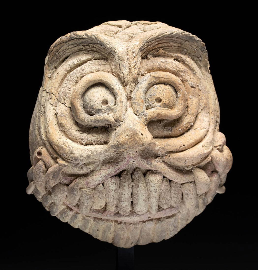 Rare Mesopotamian Plaque Humbaba (demon Giant) Auction