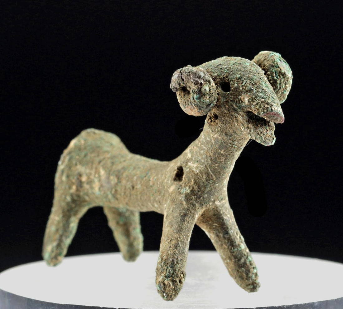 Buy Miniauture Luristan Bronze Figure Striding Ibex | Artemis Gallery In Co