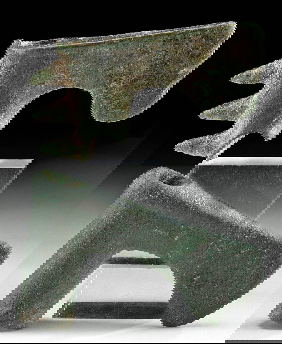 Ancient Sumerian Axe Heads (copper & Bronze) Auction