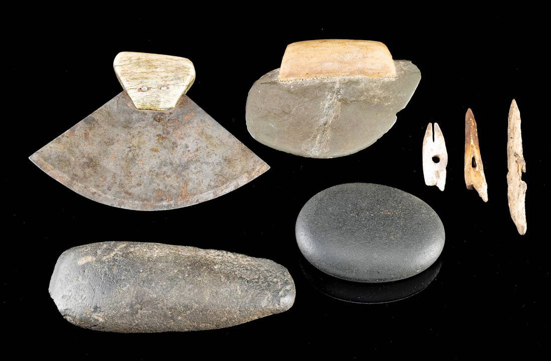 Pre-contact / Punuk / Inuit Alaskan Artifacts (7) Auction