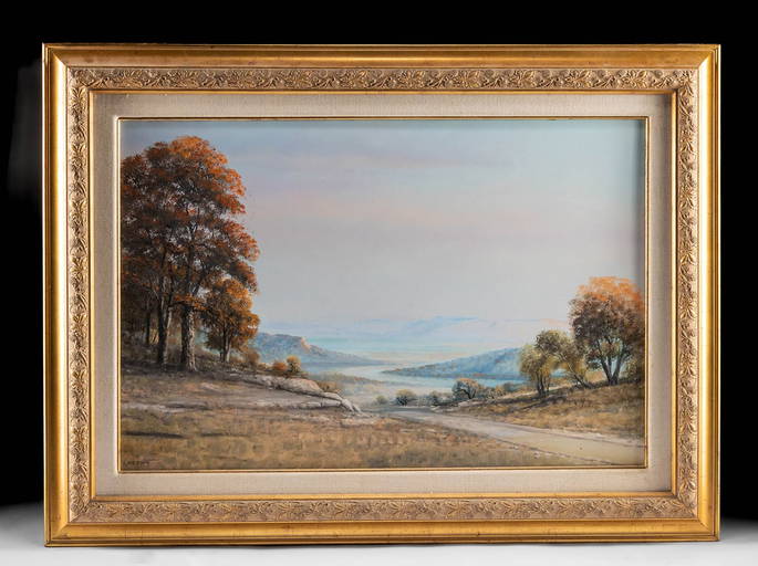 20th C. Jack Bryant Texas Landscape Painting