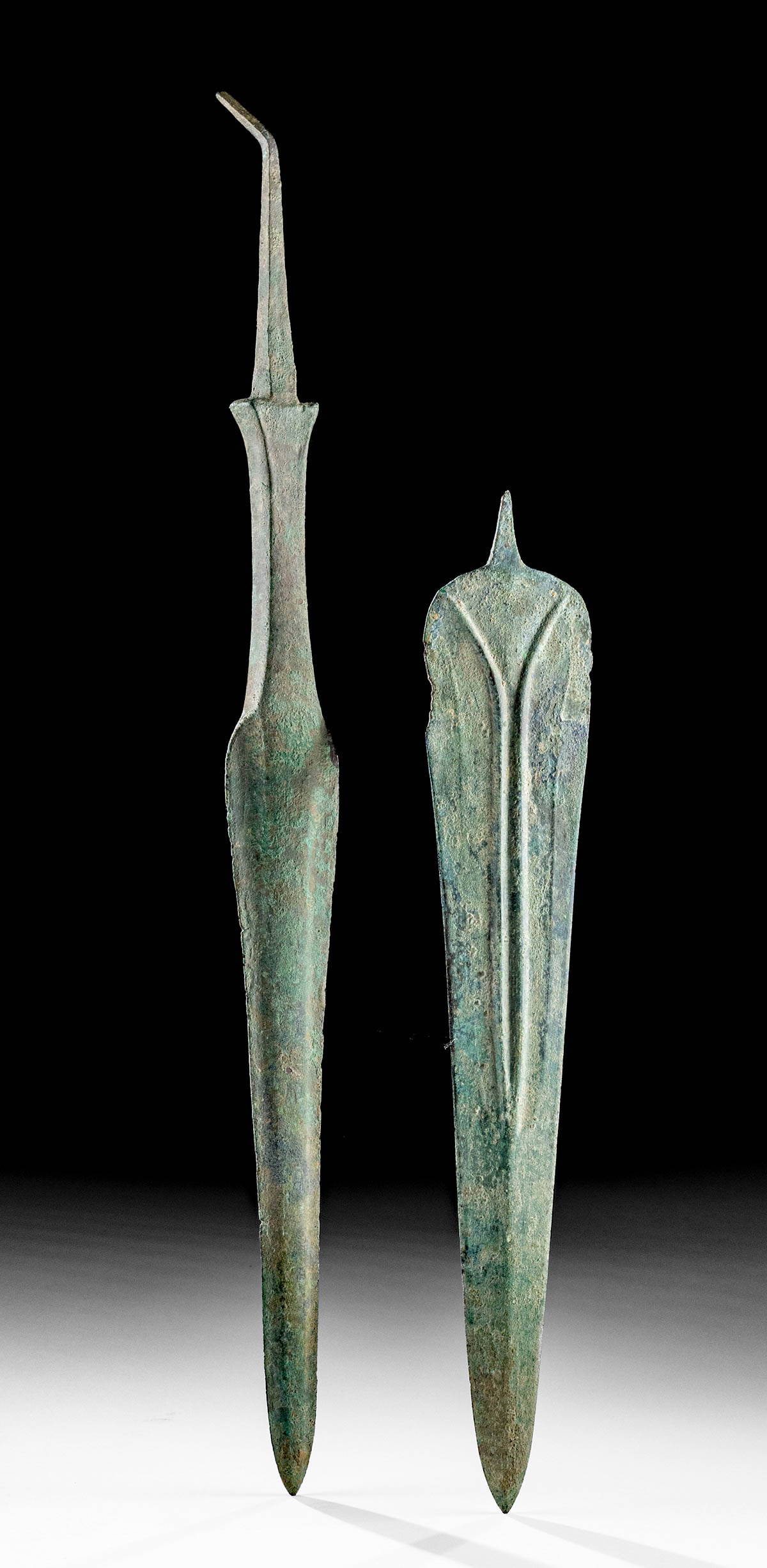 Luristan Bronze / Copper Spear Tips Auction