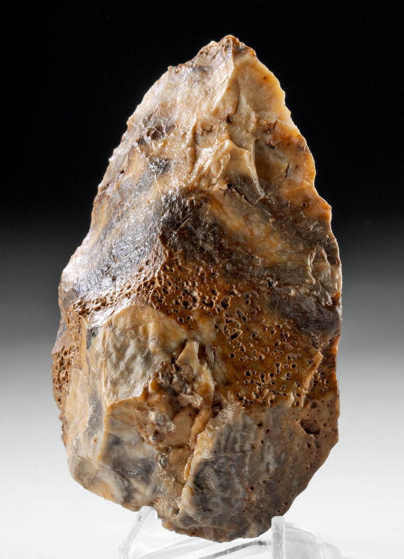 Rare French Mousterian Neanderthal Axe Blade Auction