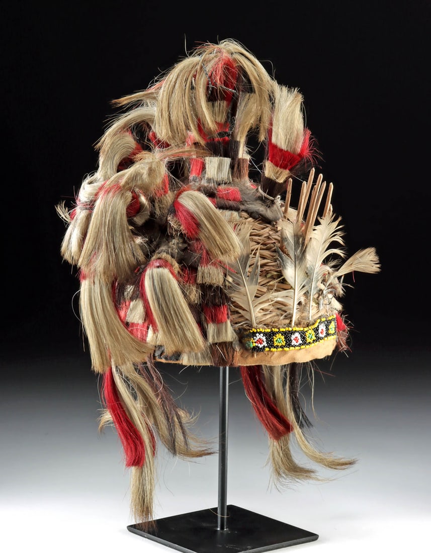 Buy Fine Kenyah Dayak Ceremonial Headdress (ketapu Silung) | Artemis ...