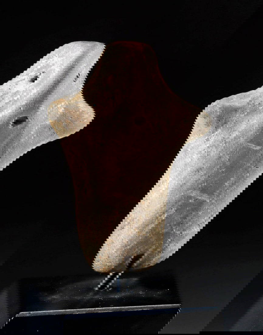 Miniature Neolithic Vinca Pottery Fertility Idol Auction