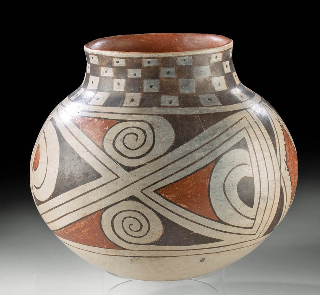 Casas Grandes Ramos Polychrome Olla Auction