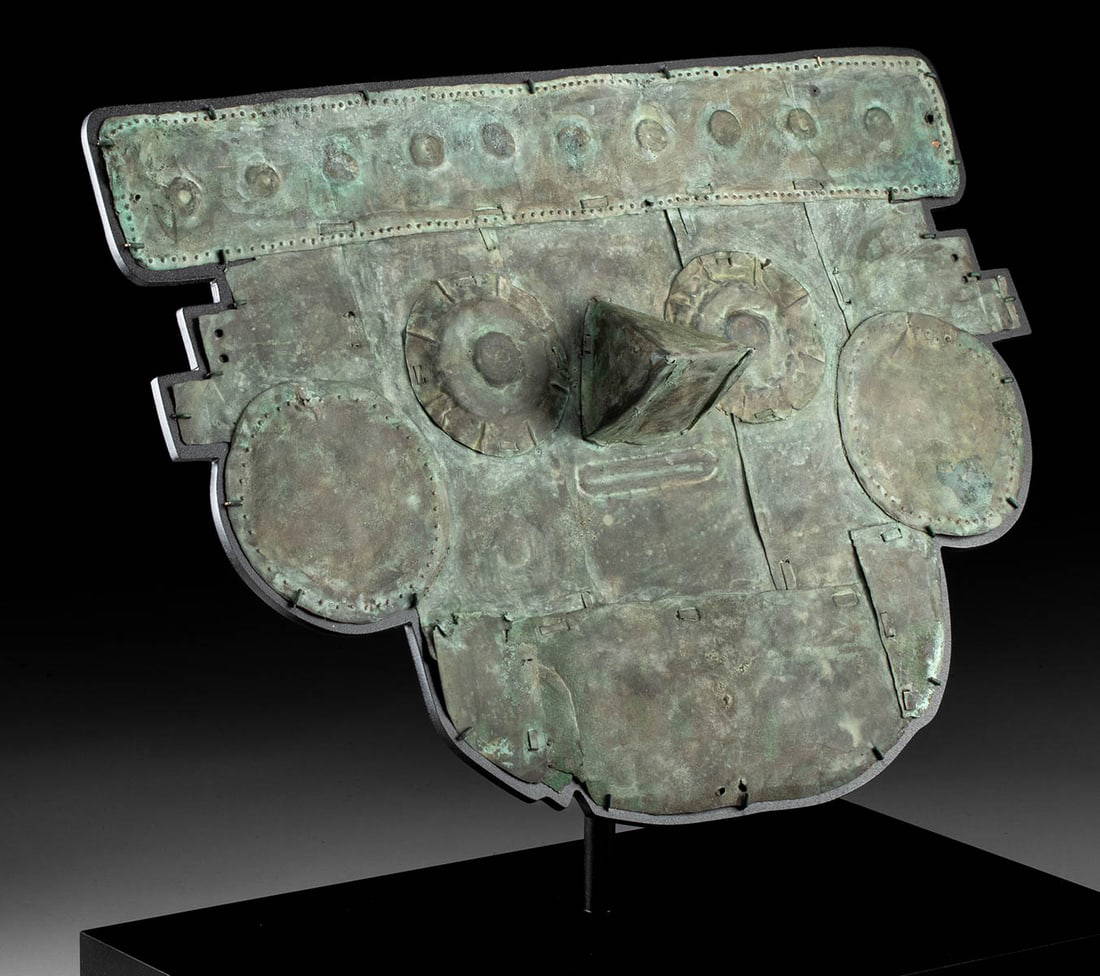 Massive Sican-lambayeque Copper Mask Auction