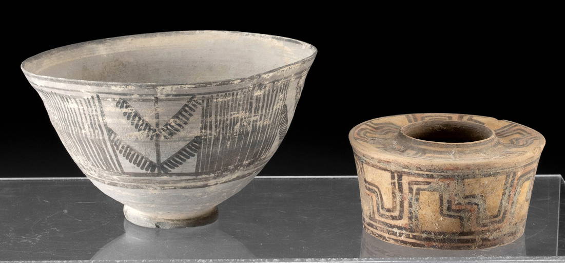 Two Indus Valley Pottery Vessels