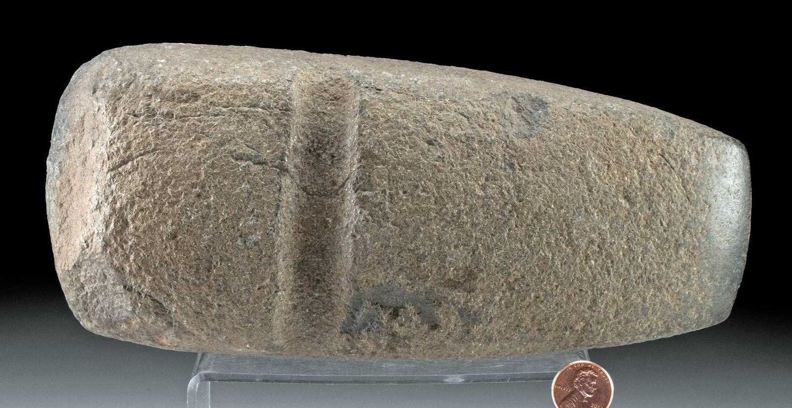 Buy Native American Stone Grooved Axe Head | Artemis Gallery In Co