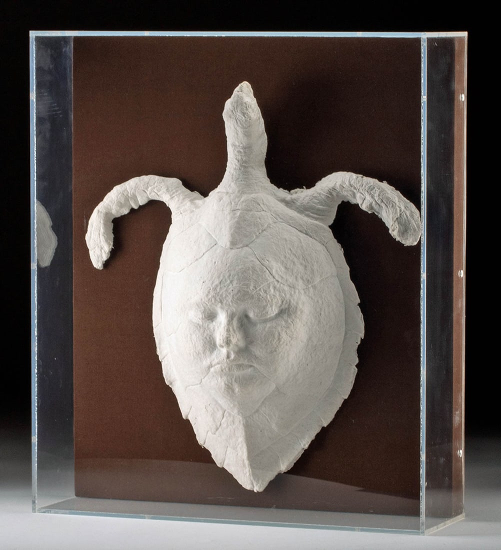 Bella Feldman Paper Sculpture "metamorphic Sea Turtle"