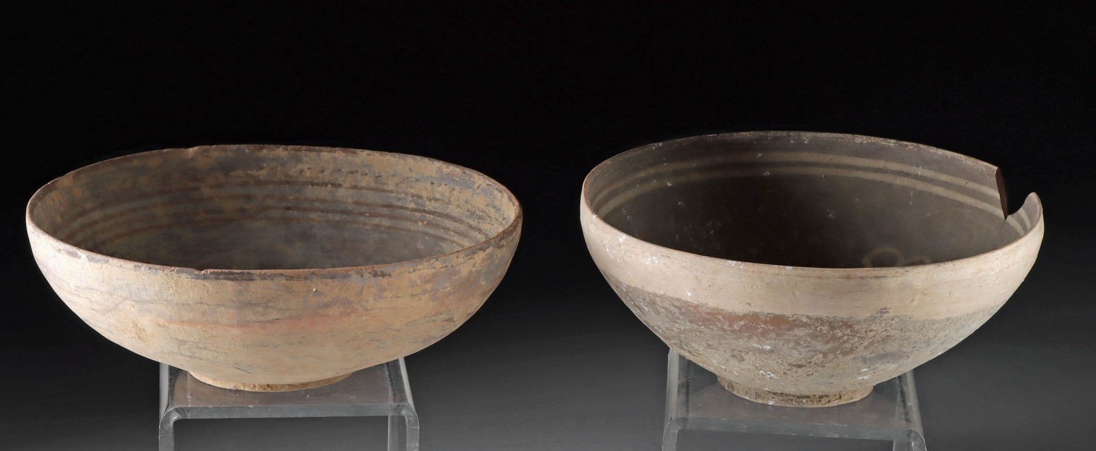 Two Indus Valley Pottery Bowls Auction