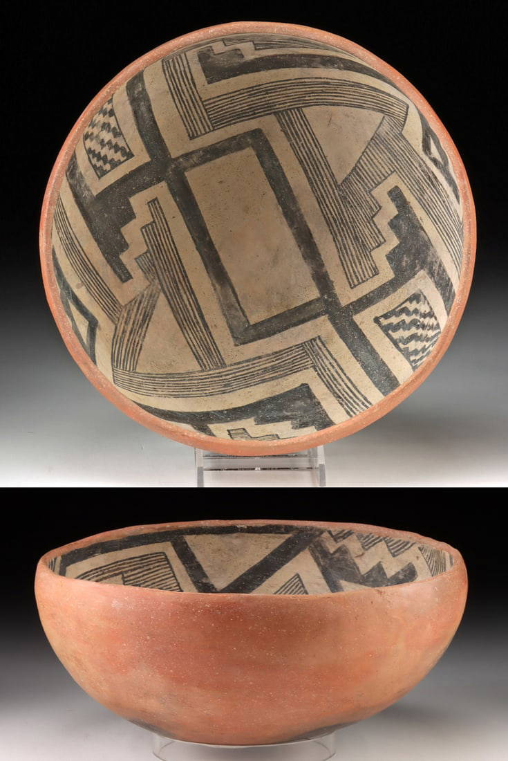 Prehistoric Anasazi Pinto Polychrome Bowl Auction