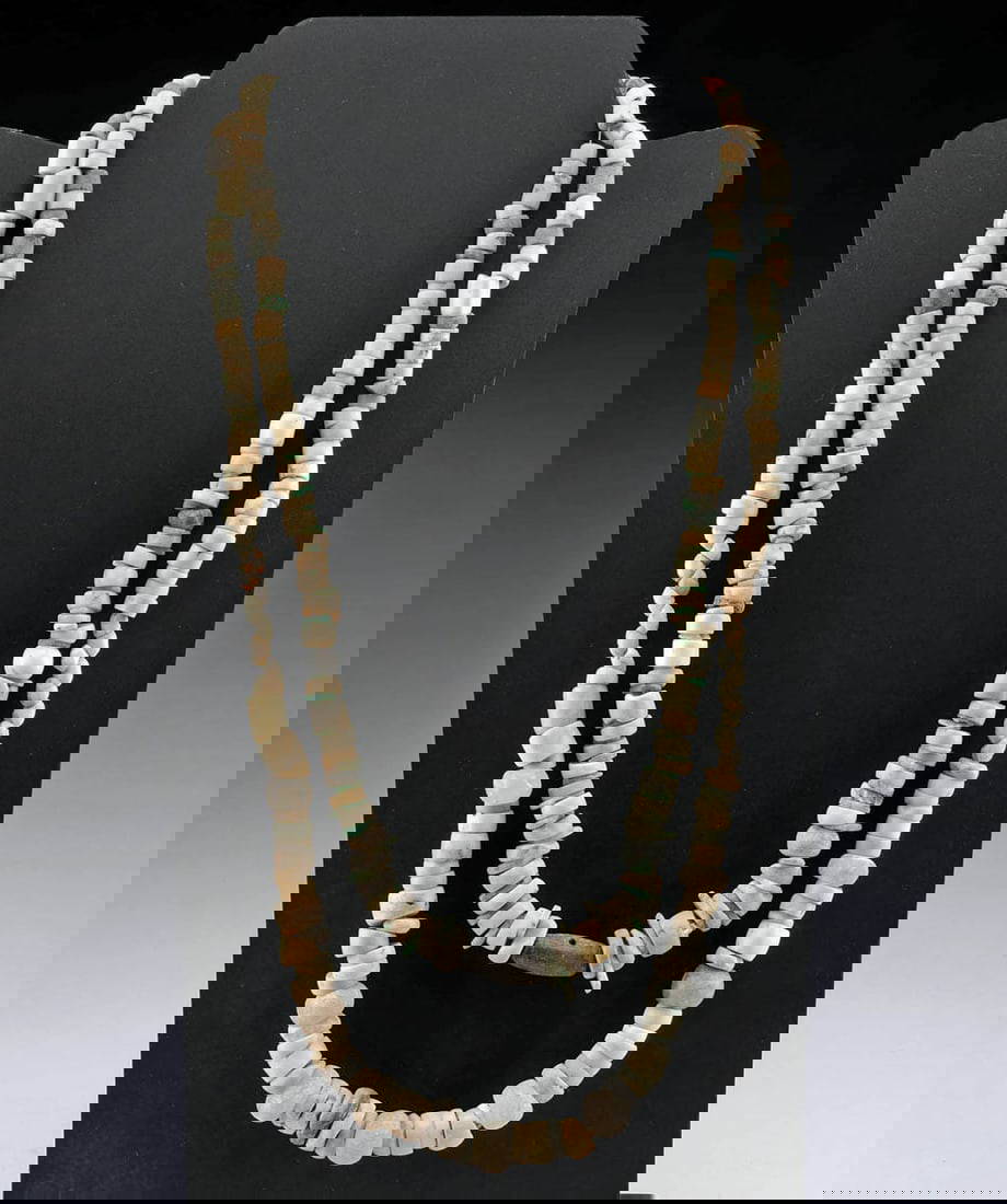 Pre-columbian Veracruz Necklaces, Shell & Stone Beads Auction