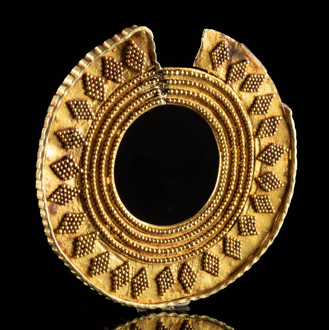 Hellenistic Greek Gold / Silver Electrum Ornament Auction