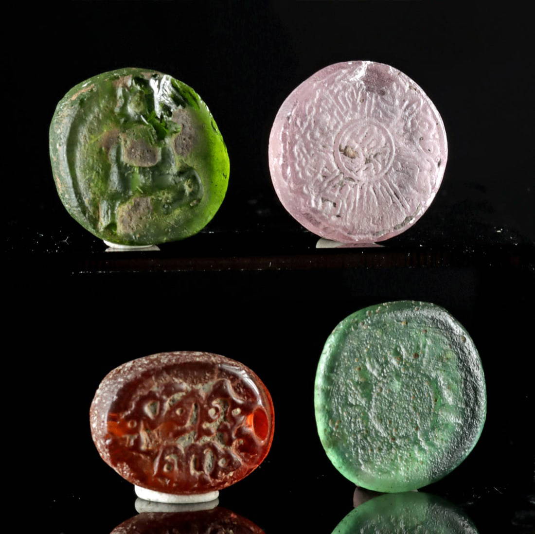 Buy 8th C. Glass Coin Weights, Byzantine/fatimid Era (4) | Artemis ...