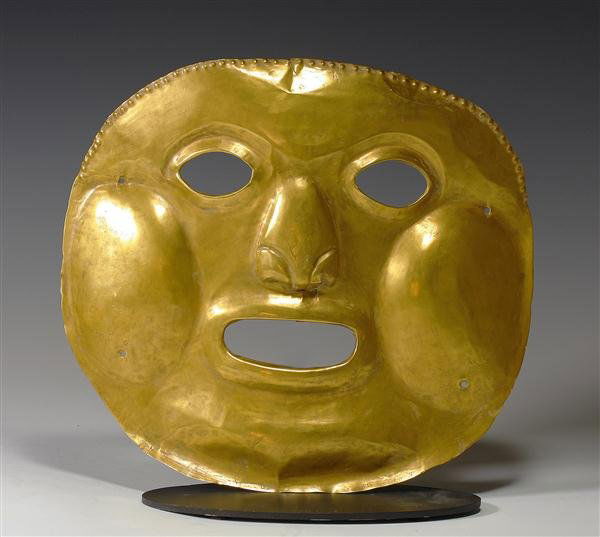 An Important Calima High Karat Gold Mask, 192.8g - Feb 01, 2013 ...