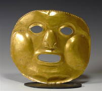 An Important Calima High Karat Gold Mask, 192.8g - Feb 01, 2013 ...