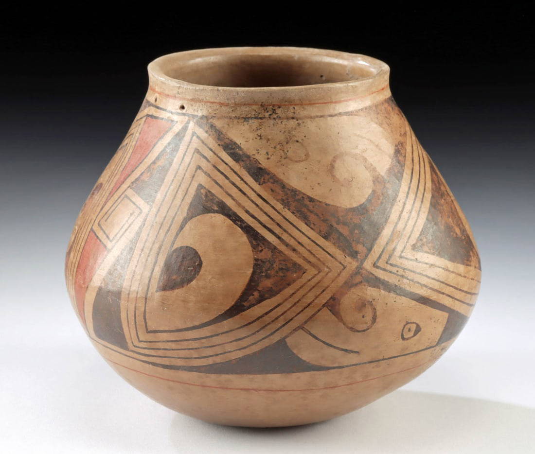 Buy Casas Grandes Ramos Polychrome Pottery Jar | Artemis Fine Arts In Co
