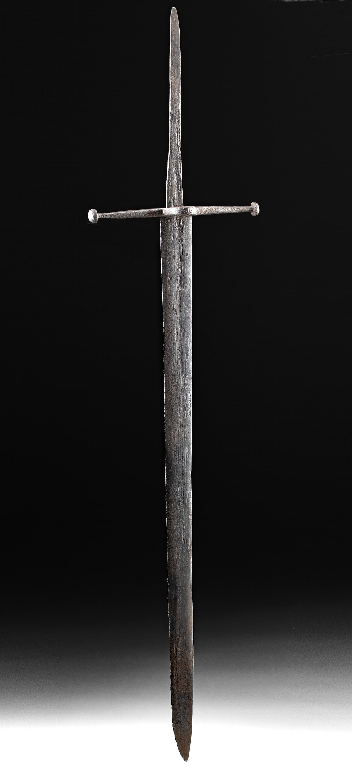 Buy Massive 12th C. European Ring-guard Iron Longsword | Artemis Fine ...