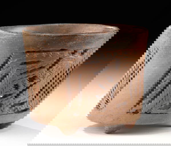 Teotihuacan Openwork Pottery Tripod Incensario