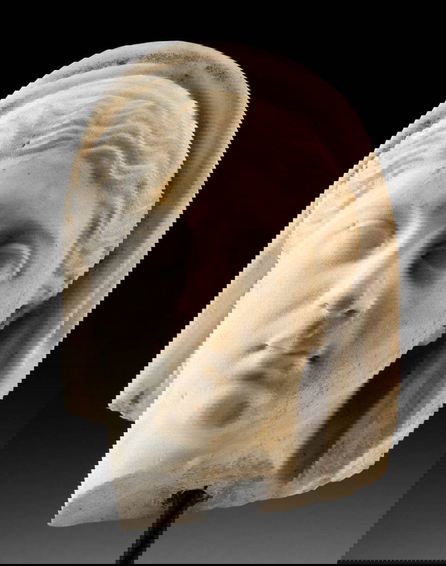 Roman Marble Head Of A Woman - Draped Veil - Jun 13, 2025 | Artemis ...