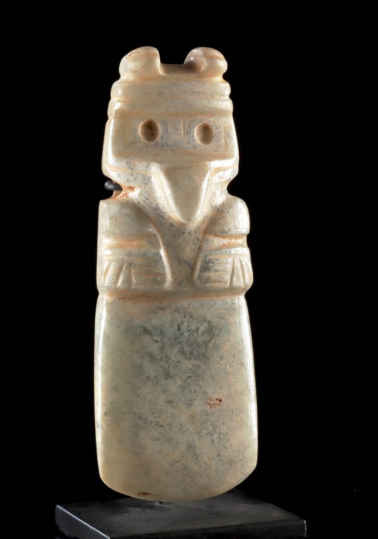 Costa Rican Avian Axe Pendant - Harpy Eagle Symbolism - Jun 20, 2025 ...