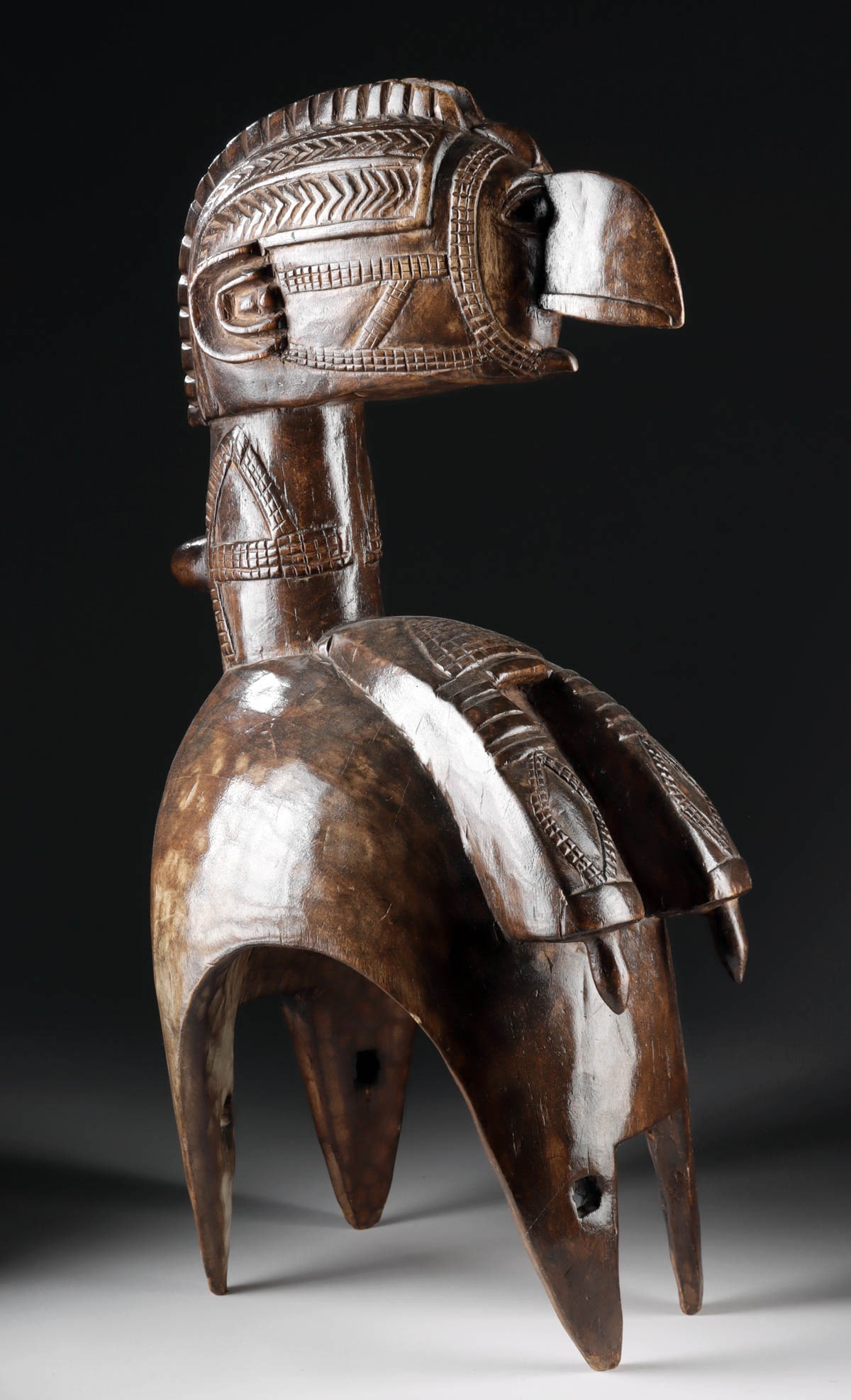 Large African Guinea Baga Nimba Shoulder Mask - Jul 25, 2025 | Artemis ...