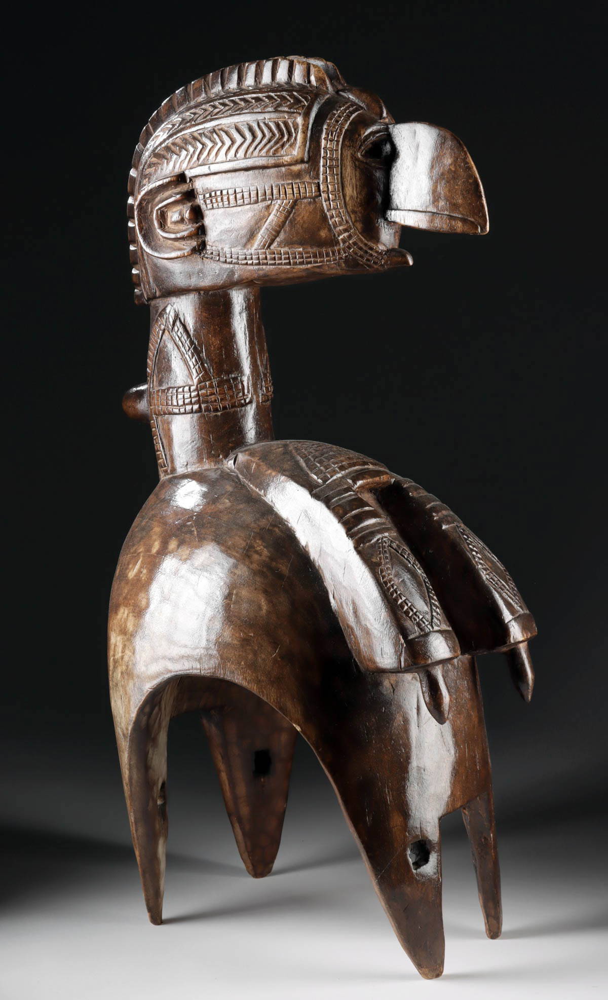 Large African Guinea Baga Nimba Shoulder Mask - Jul 25, 2025 | Artemis ...