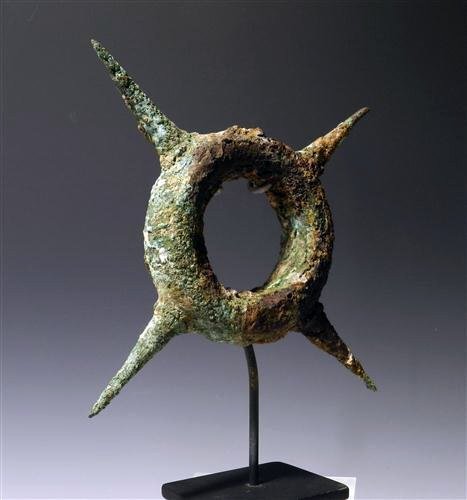 Ban Chiang Bronze Bracelet / Ring with Spikes