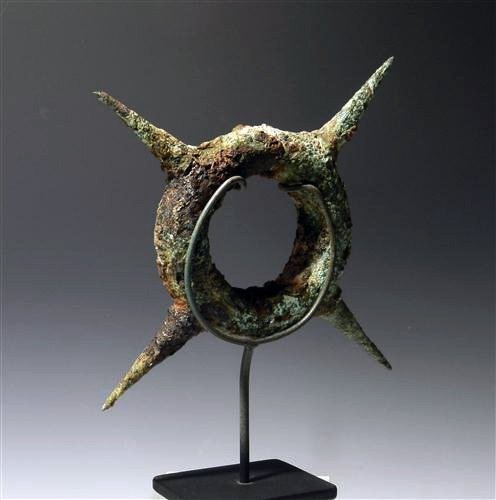 Ban Chiang Bronze Bracelet / Ring with Spikes