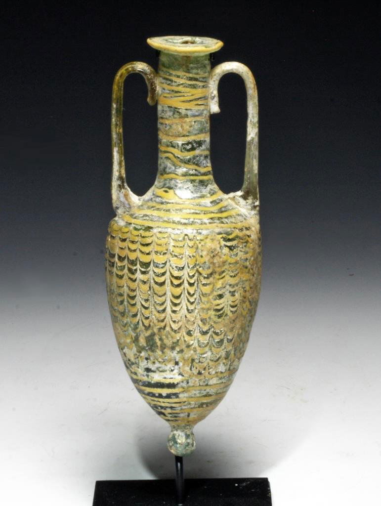 Phoenician Coreform Glass Amphoriskos - Jun 13, 2013 | Artemis Gallery ...