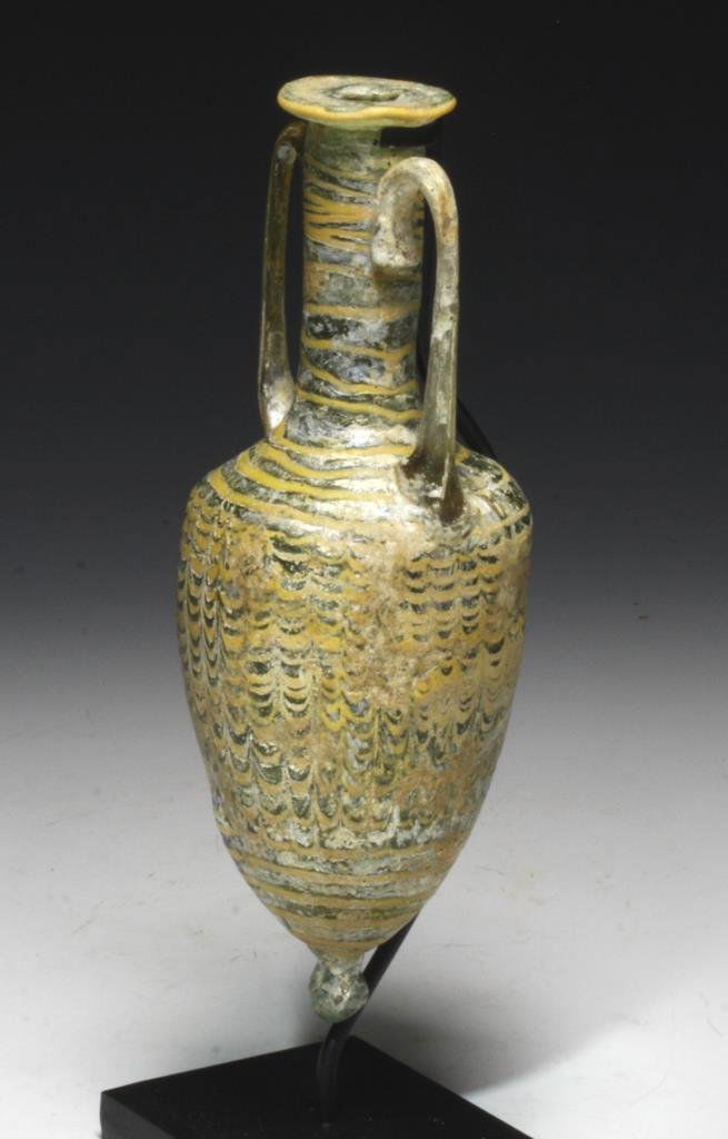 Phoenician Coreform Glass Amphoriskos - Jun 13, 2013 | Artemis Gallery ...