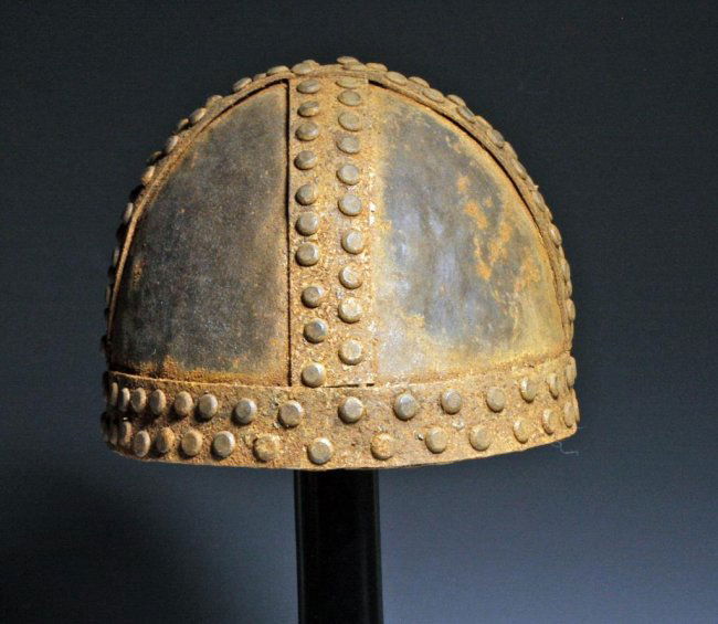 Ostrogoth Spangenhelm Helmet - Migration Period : Lot 133