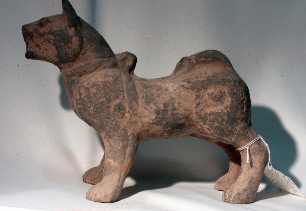 Chinese Han Dynasty Terracotta Dog