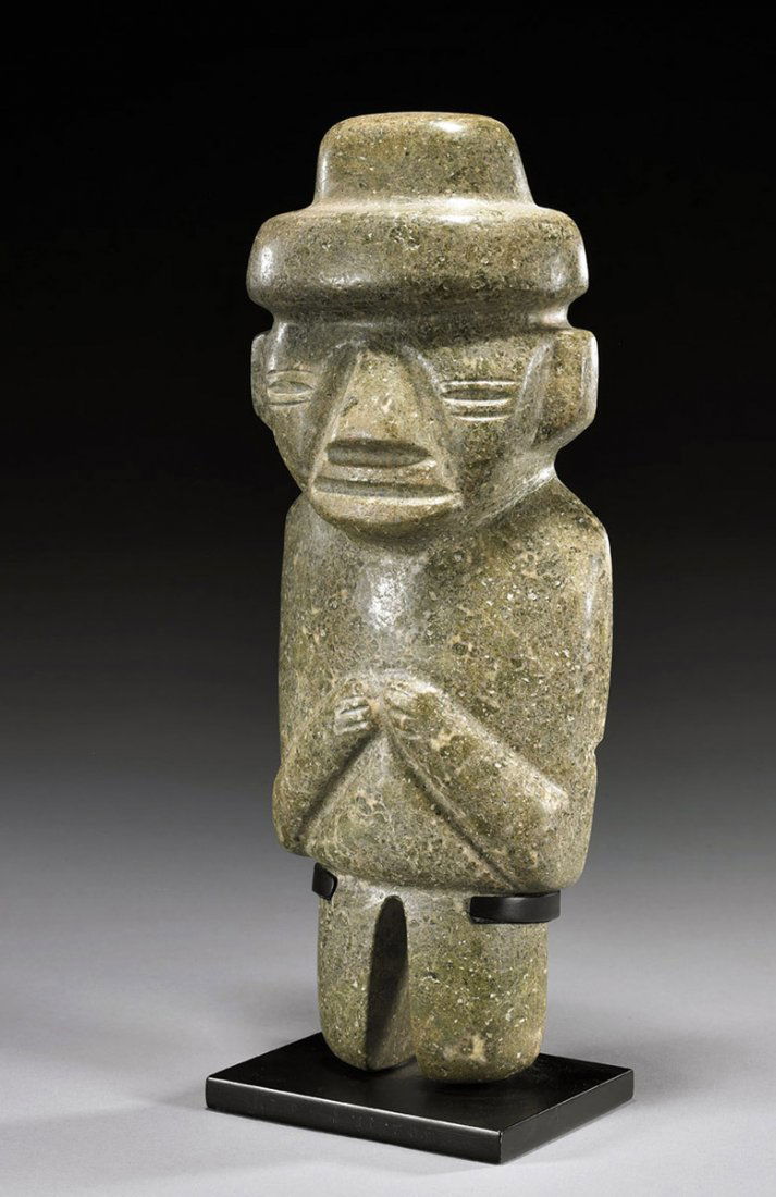 Chontal Carved Stone Idol - Jun 14, 2013 | Artemis Gallery in CO