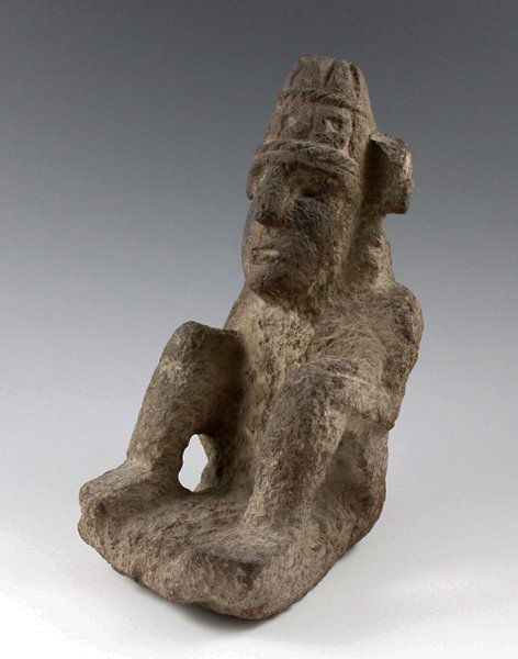 Pre-Columbian Aztec Stone Figure