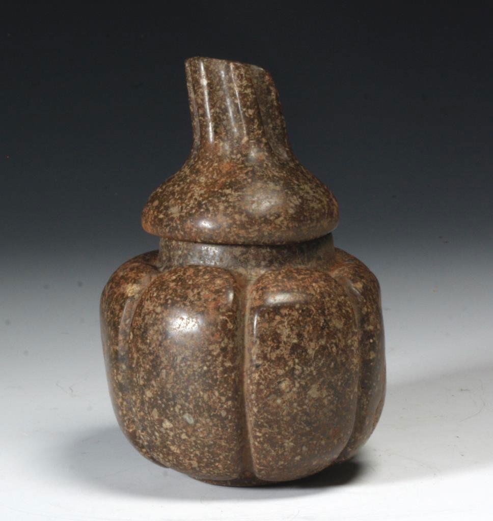 Important Aztec Stone Poison Bottle - Pumpkin Form - Jun 14, 2013 ...