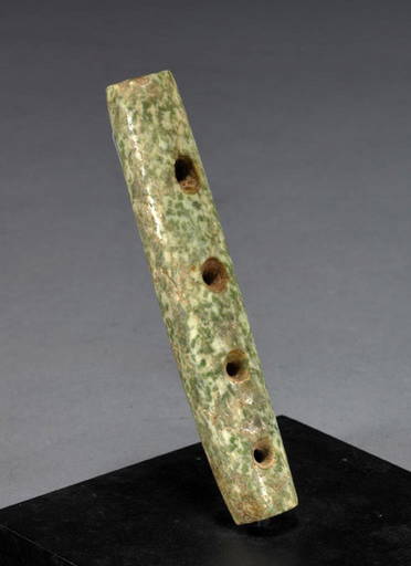 Maya Jade / Greenstone 4 Hole Flute