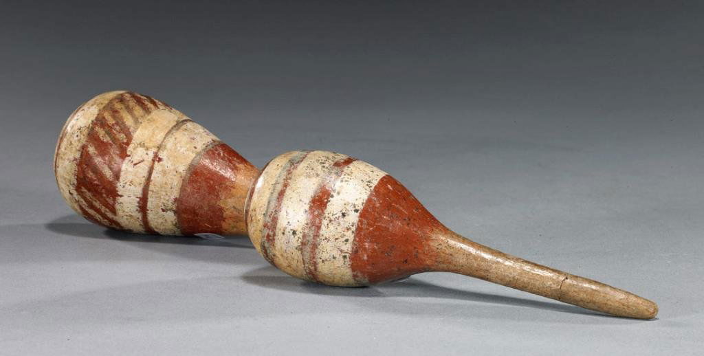 Pair Nayarit Polychrome Pottery Rattles - Jun 14, 2013 | Artemis ...