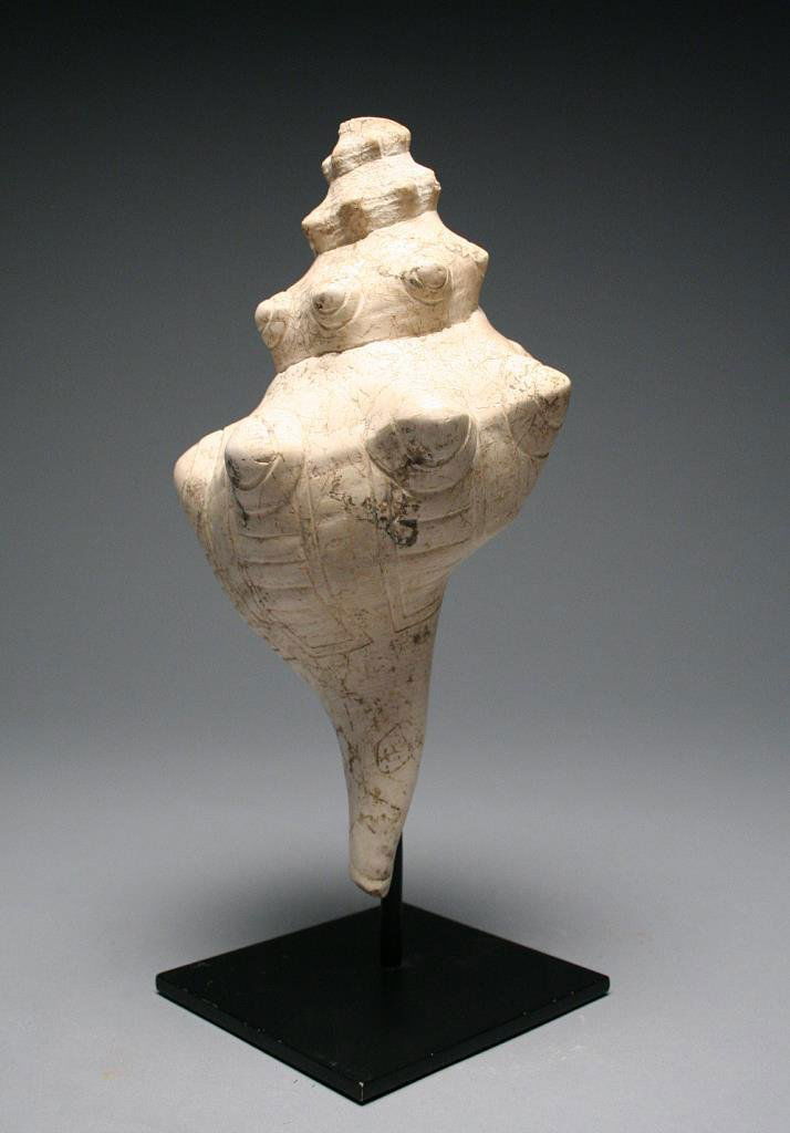 Exceptional Maya Seashell Trumpet - Jun 14, 2013 | Artemis Gallery in CO