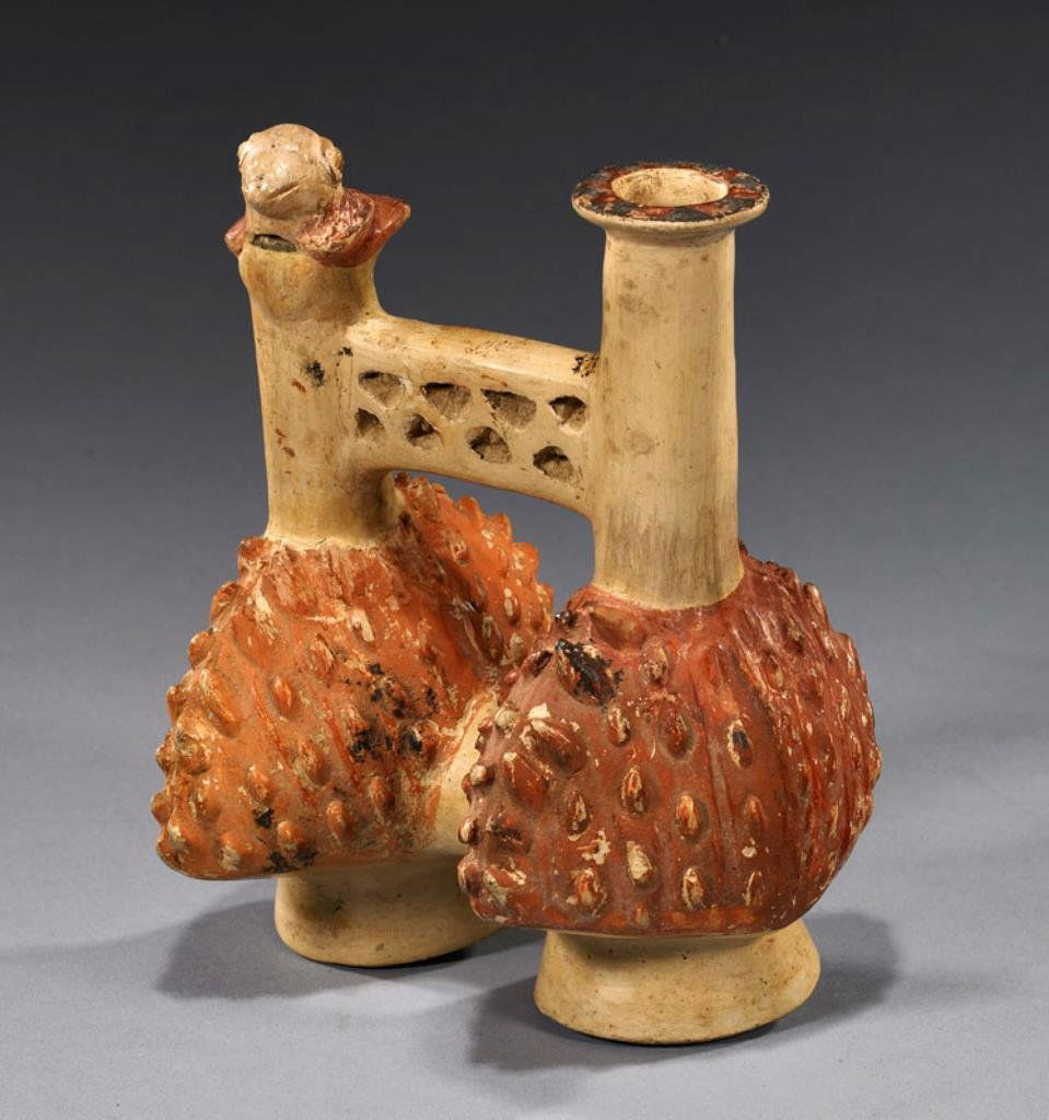 Inca Double-Chambered Whistling Stirrup Vessel - Jun 14, 2013 | Artemis ...