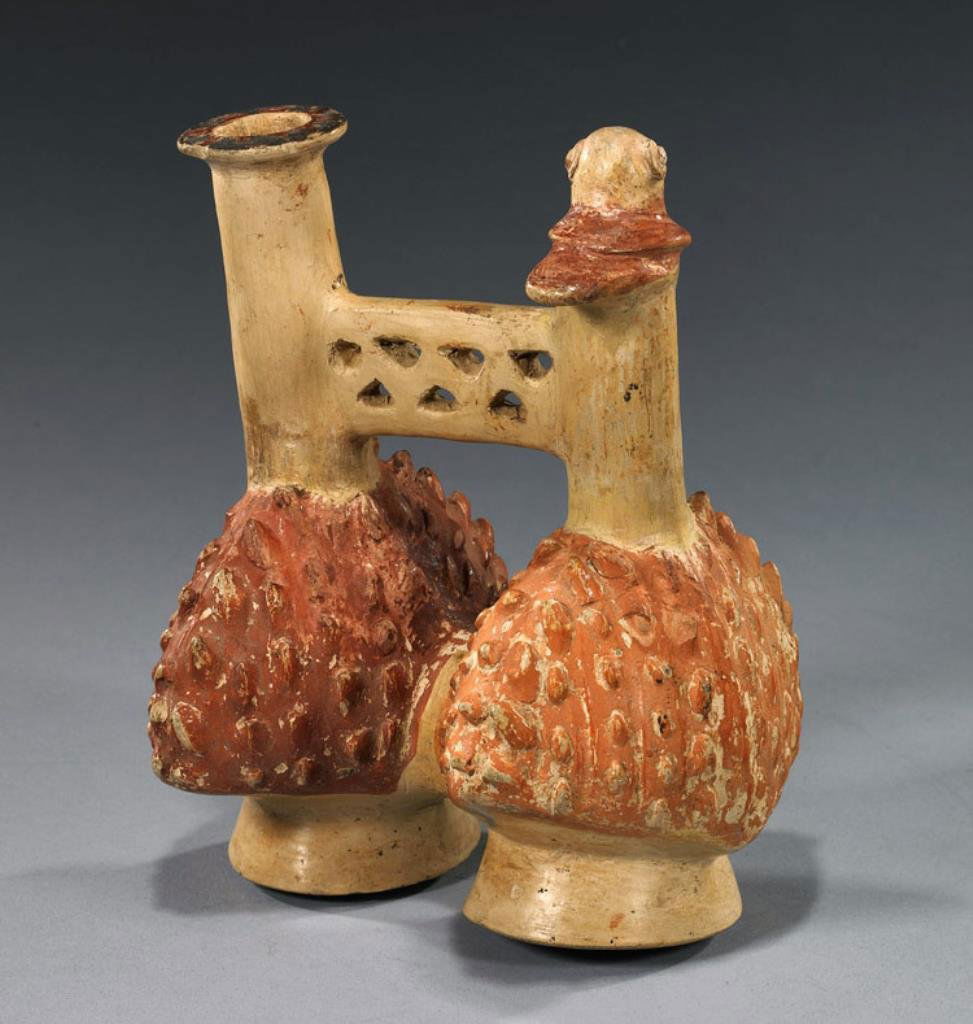 Inca Double-Chambered Whistling Stirrup Vessel - Jun 14, 2013 | Artemis ...