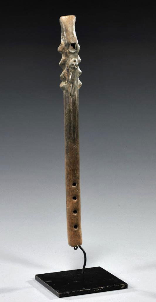 Maya Black-Glazed Pottery Flute - Serpent - Jun 14, 2013 | Artemis ...