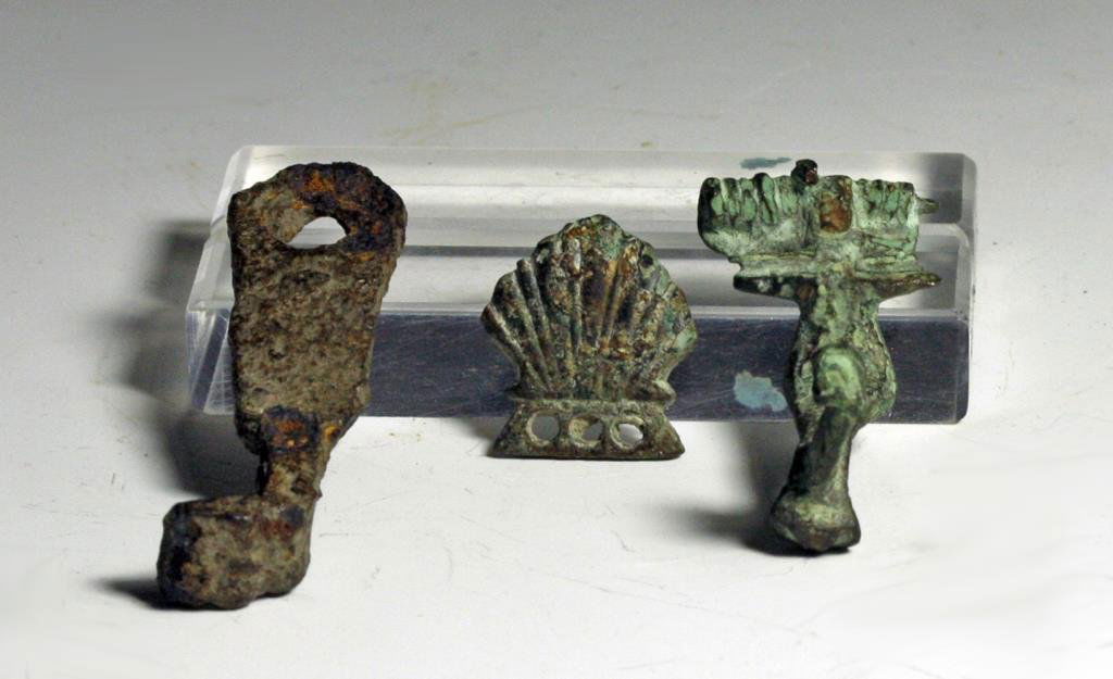 (3) Roman Metal Items, Bronze / Iron