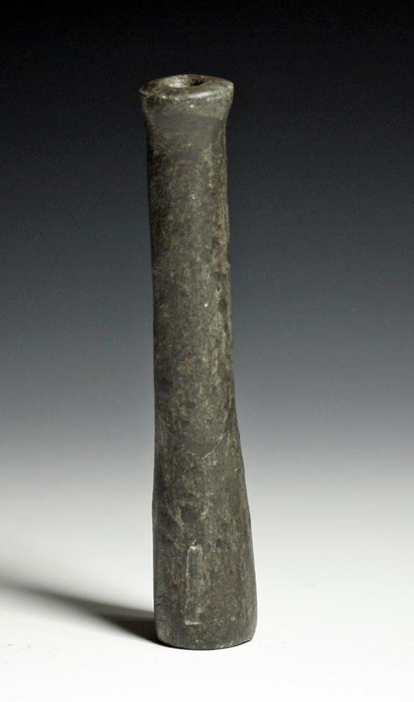 Pre-Historic Native American Stone Pipe Tube
