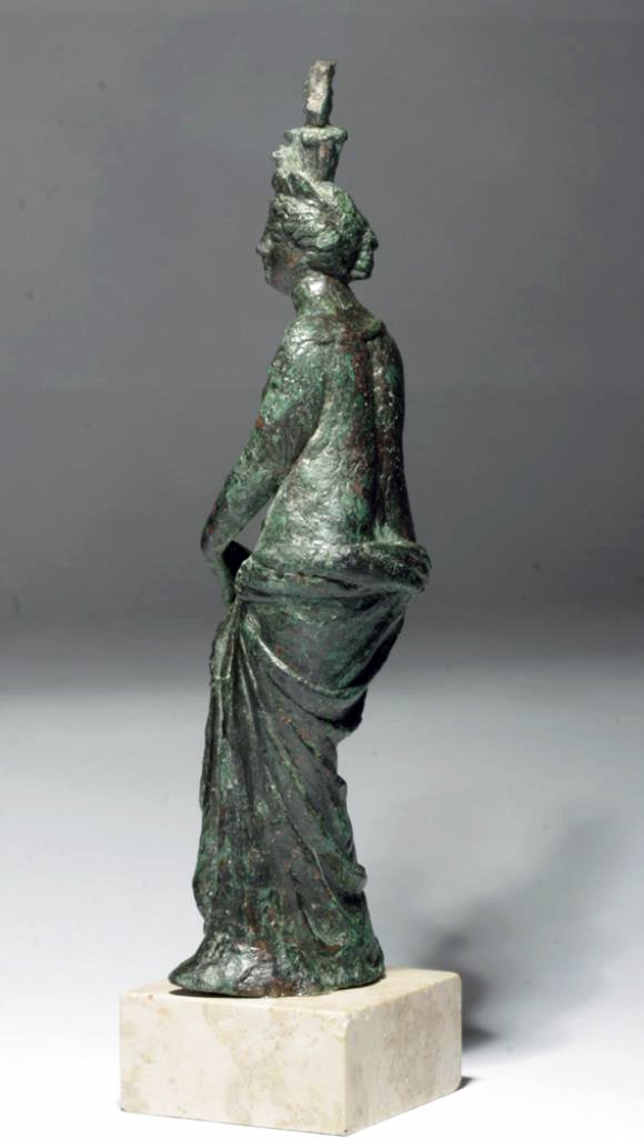 Roman Bronze Isis-Aphrodite Figure