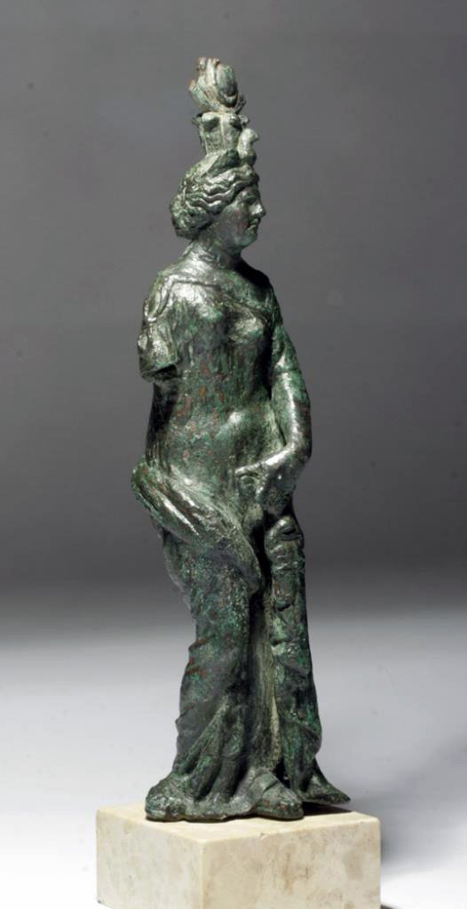 Roman Bronze Isis-Aphrodite Figure