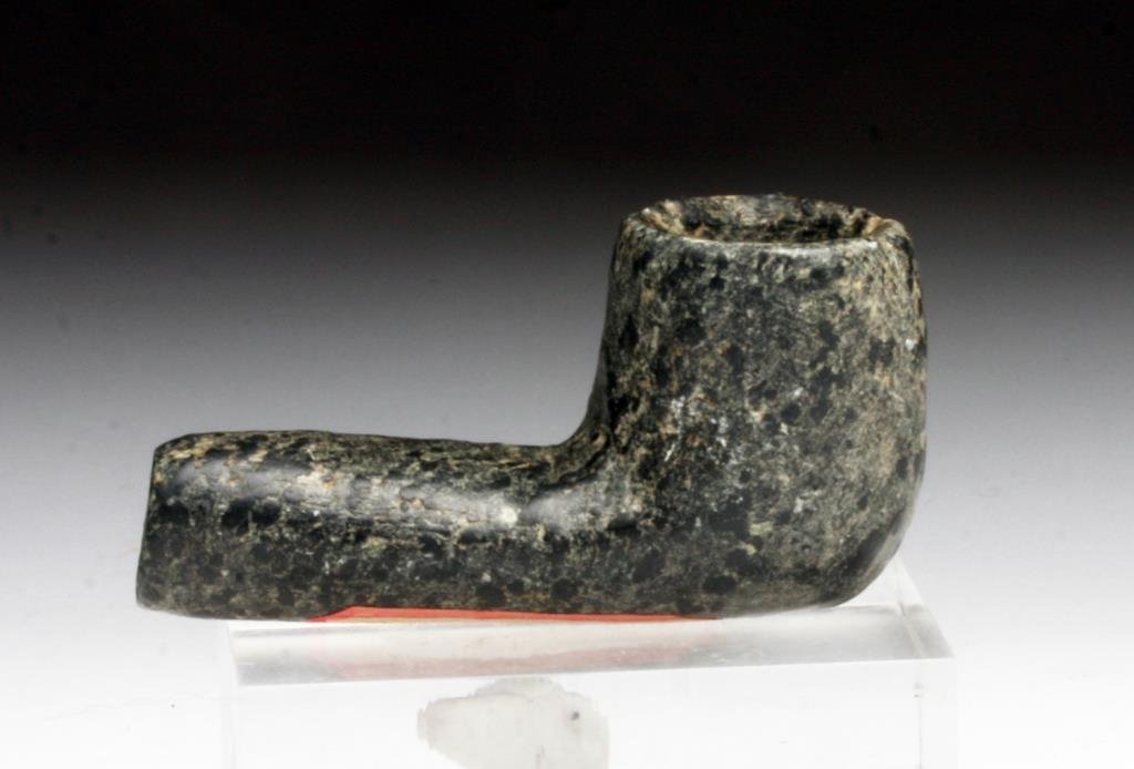 Native American Mississippian Stone Pipe - Dec 06, 2013 | Artemis ...
